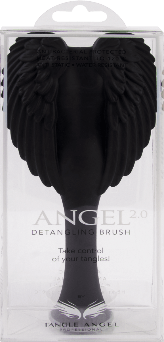 TANGLE ANGEL kartáč na vlasy 2.0 MattBlack, 1 ks | dm.cz