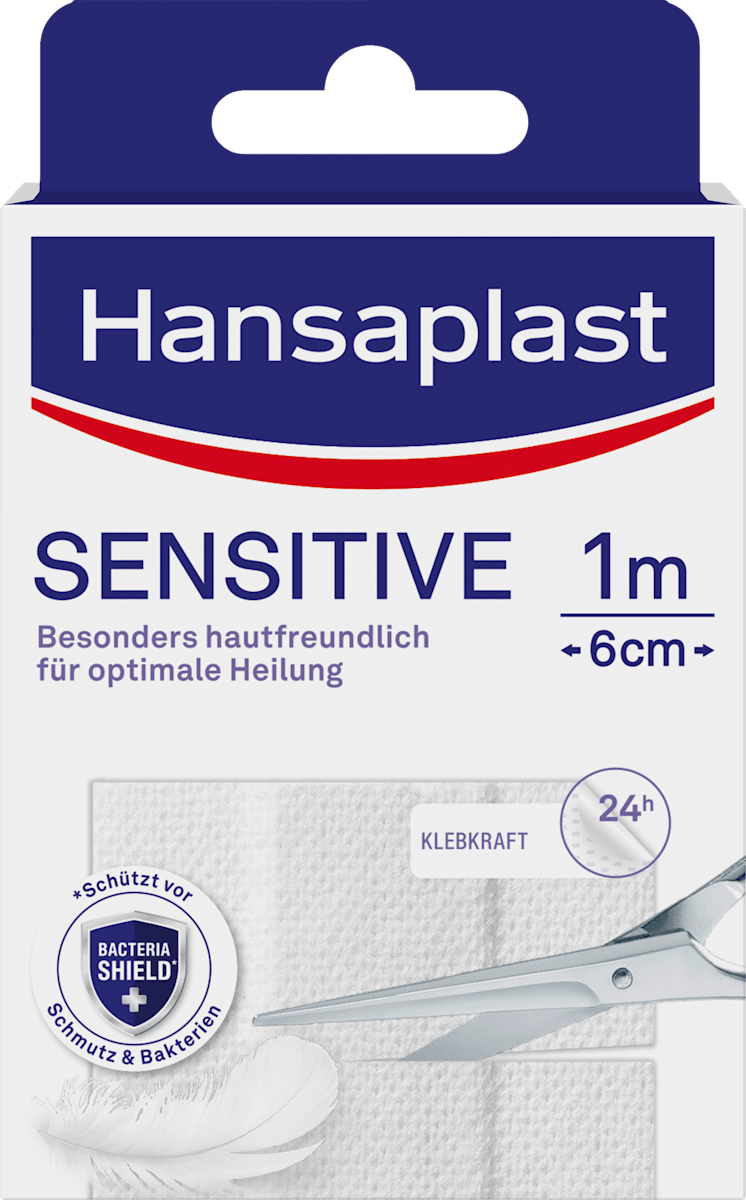 Hansaplast Pflaster Sensitive (6 cm x 10 cm), 10 St dauerhaft günstig ...