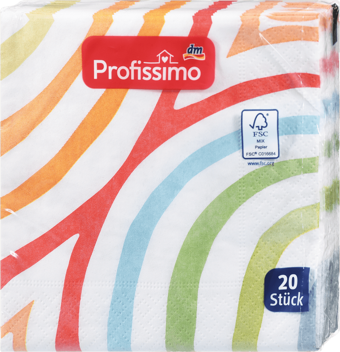 Profissimo Salvete, 25 x 25cm, 20 kom | dm.rs