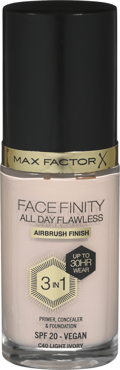MAX FACTOR Tekoča podlaga Facefinity Flawless 3v1 C40 Light Ivory, 30 ...