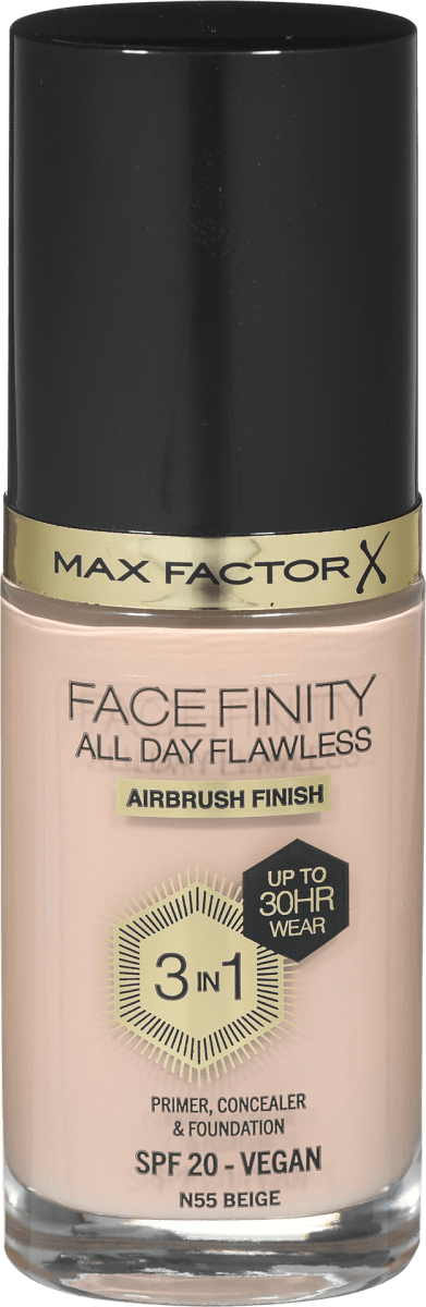 MAX FACTOR Facefinity 3u1 tekući puder – N55 Beige, 30 ml | dm.hr