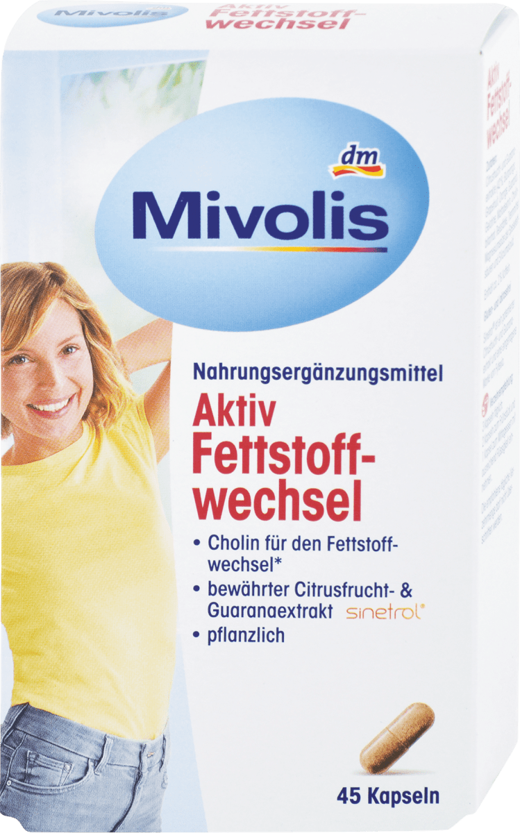 Mivolis Aktiv stimulator metabolism, 45 buc | dm.ro