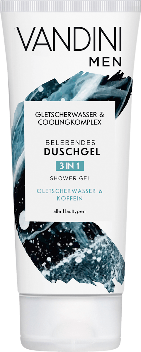 VANDINI Duschgel 3in1 Gletscherwasser, 200 ml | dm.at