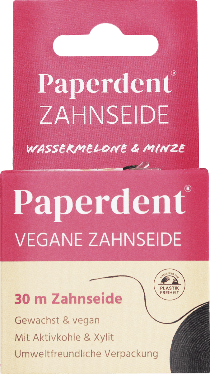 Paperdent Filo interdentale al gusto anguria e menta, 30 m | dm Italia