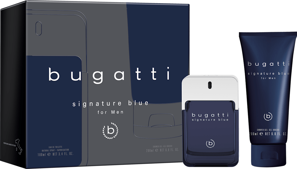 bugatti Geschenkset Signature Blue, 2 St | dm.at
