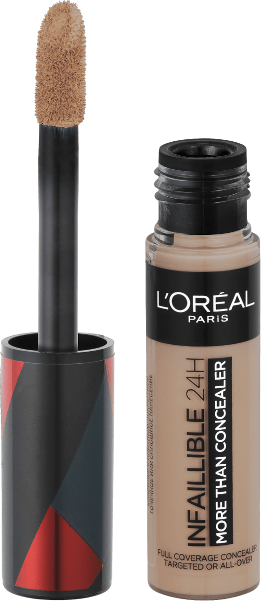 L'ORÉAL PARiS Korektor Infaillible More Than Concealer, 329 Cashew, 11 ...