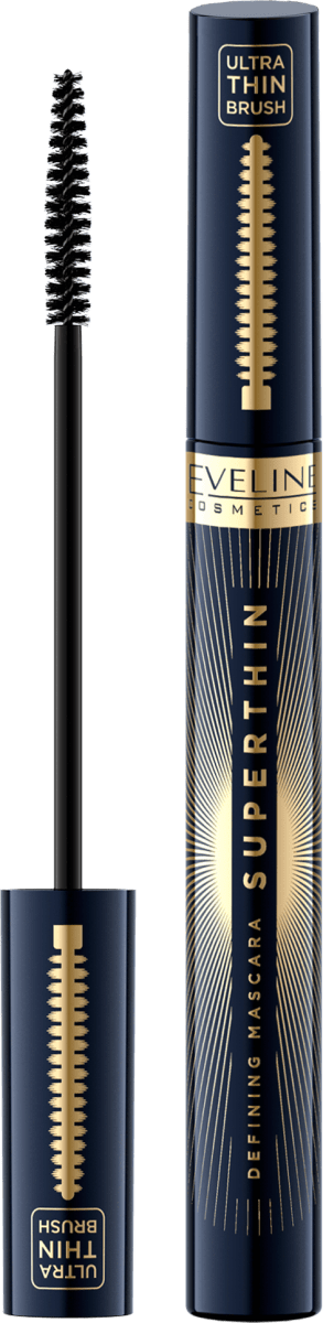 EVELINE COSMETICS Superthin Defining maskara - Black, 6 ml | dm ...