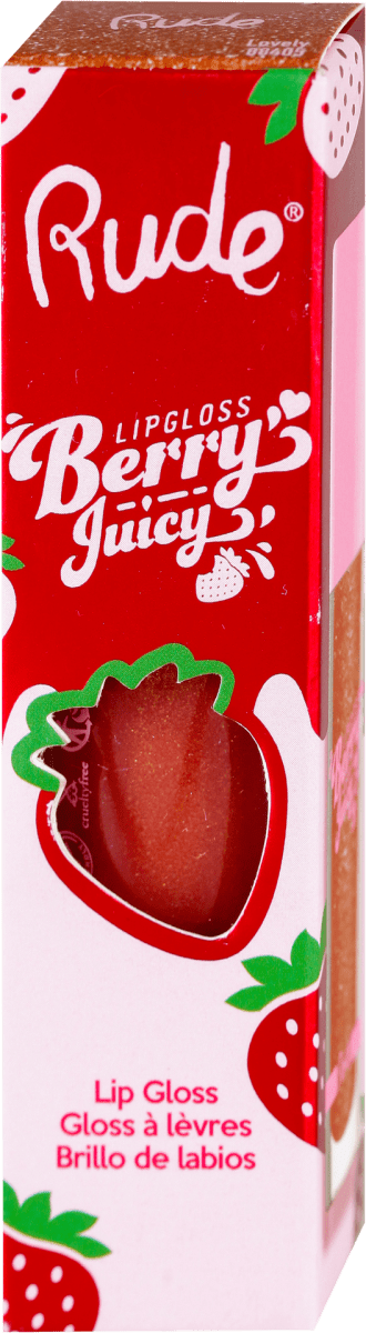 Rude Berry Juicy sjaj za usne- Lovely, 4 g | dm.rs