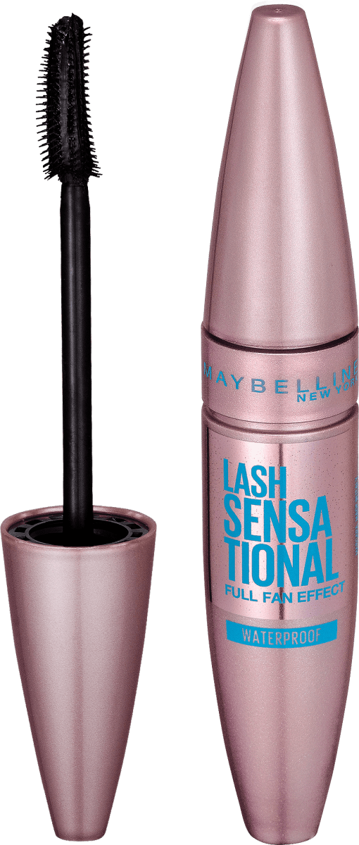 MAYBELLINE NEW YORK Vodoodolná maskara Lash Sensational - Very Black, 9 ...
