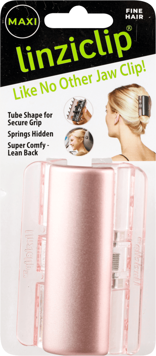 Linziclip MAXI šnala za kosu ruzicasto-zlatna, 1 kom | dm.rs