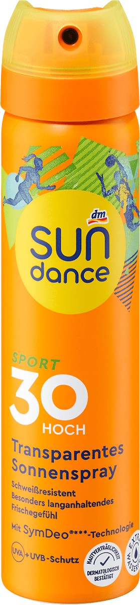 SUNDANCE sprej na opalování Sport OF30, 75 ml | dm.cz