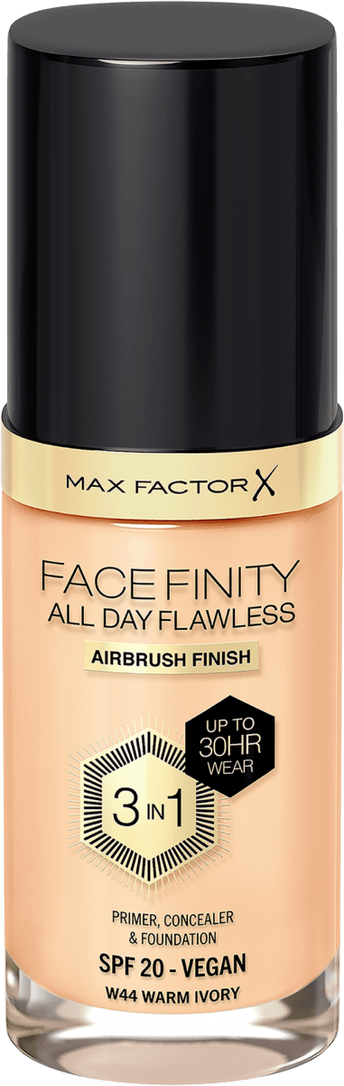 MAX FACTOR Podkład Facefinity 3w1 W44 - Warm Ivory, 30 ml kupuj w ...