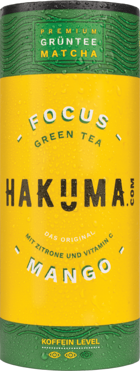 HAKUMA Eistee Green Tea Focus Mango, 235 ml | dm.at