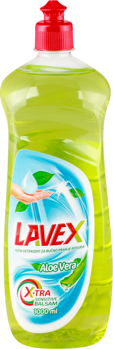 LAVEX Aloe Vera Tečni detergent za ručno pranje posuđa, 1.000 ml | dm.rs
