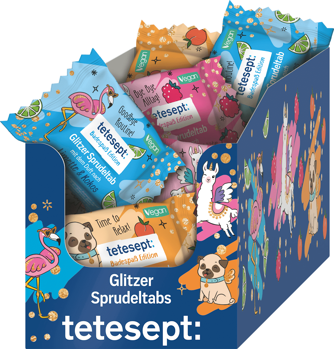 tetesept Badezusatz Glitzer Sprudeltab, 22 g dauerhaft günstig online ...
