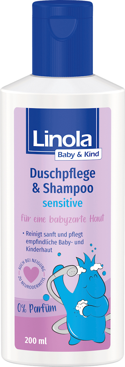 Linola Baby & Kind Dusche & Shampoo sensitive, 200 ml dauerhaft günstig ...