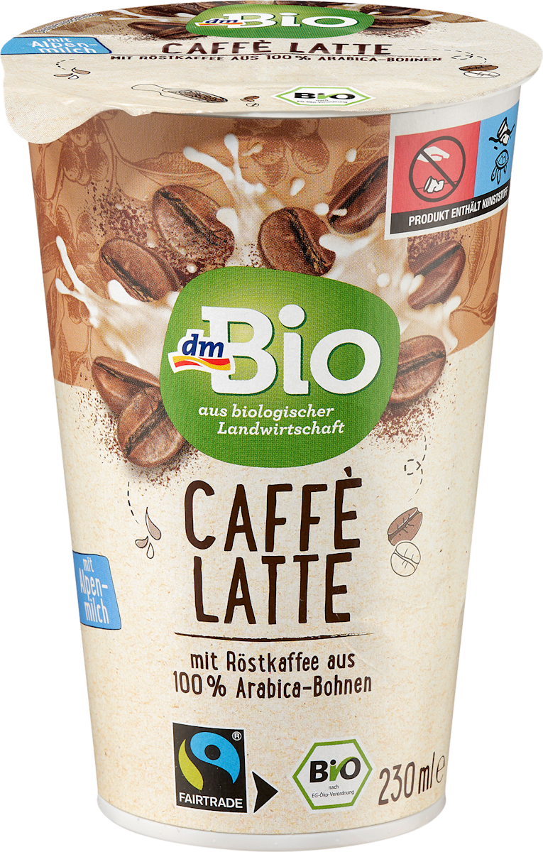 dmBio Caffé Latte, 230 ml | dm.ro