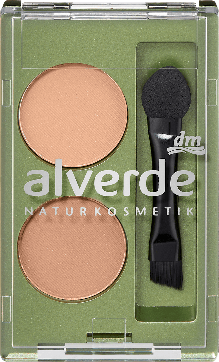 alverde NATURKOSMETIK Puder za obrvi duo 01, 1,6 g | dm.si