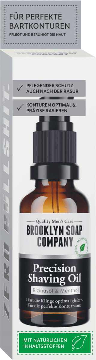 Brooklyn Soap Company Rasieröl Precision, 30 ml dauerhaft günstig ...