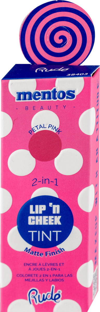 Rude mentos BEAUTY TINT 2u1 rumenilo i karmin za usne - Pental Pink, 15 ...