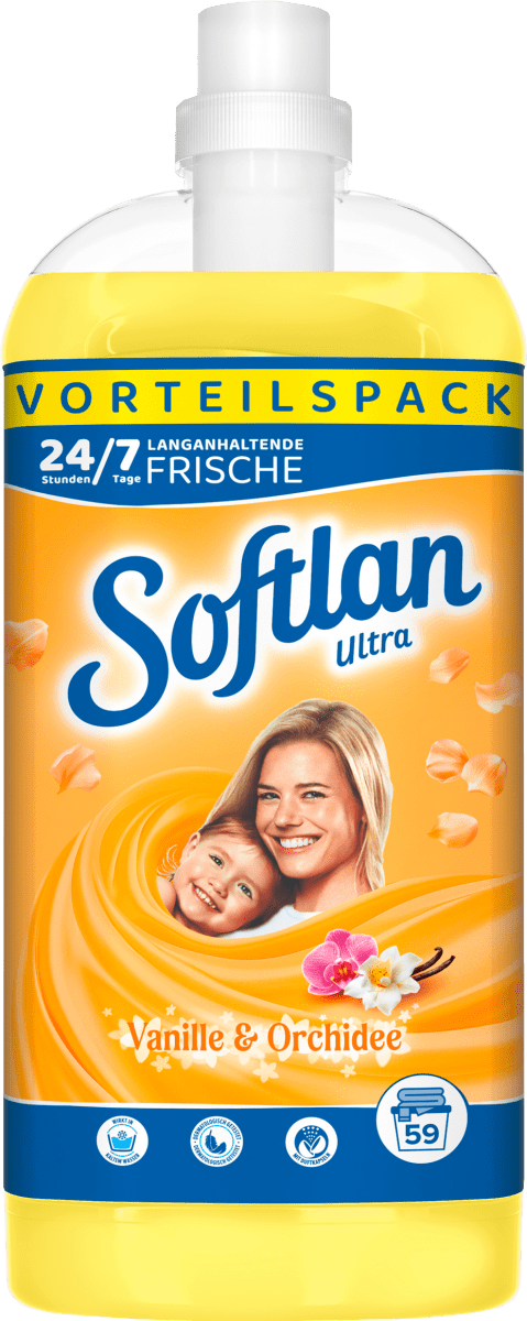 Softlan Weichspüler Vanille & Orchidee 59WL, 1,3 l dauerhaft günstig ...