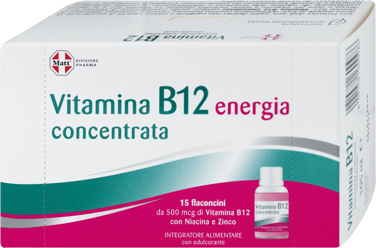 Matt DIVISIONE PHARMA Vitamina B12 concentrata, 105 ml | dm Italia