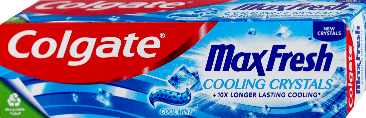 Colgate Max Fresh Cooling Crystals pasta za zube - Cool Mint, 125 ml ...