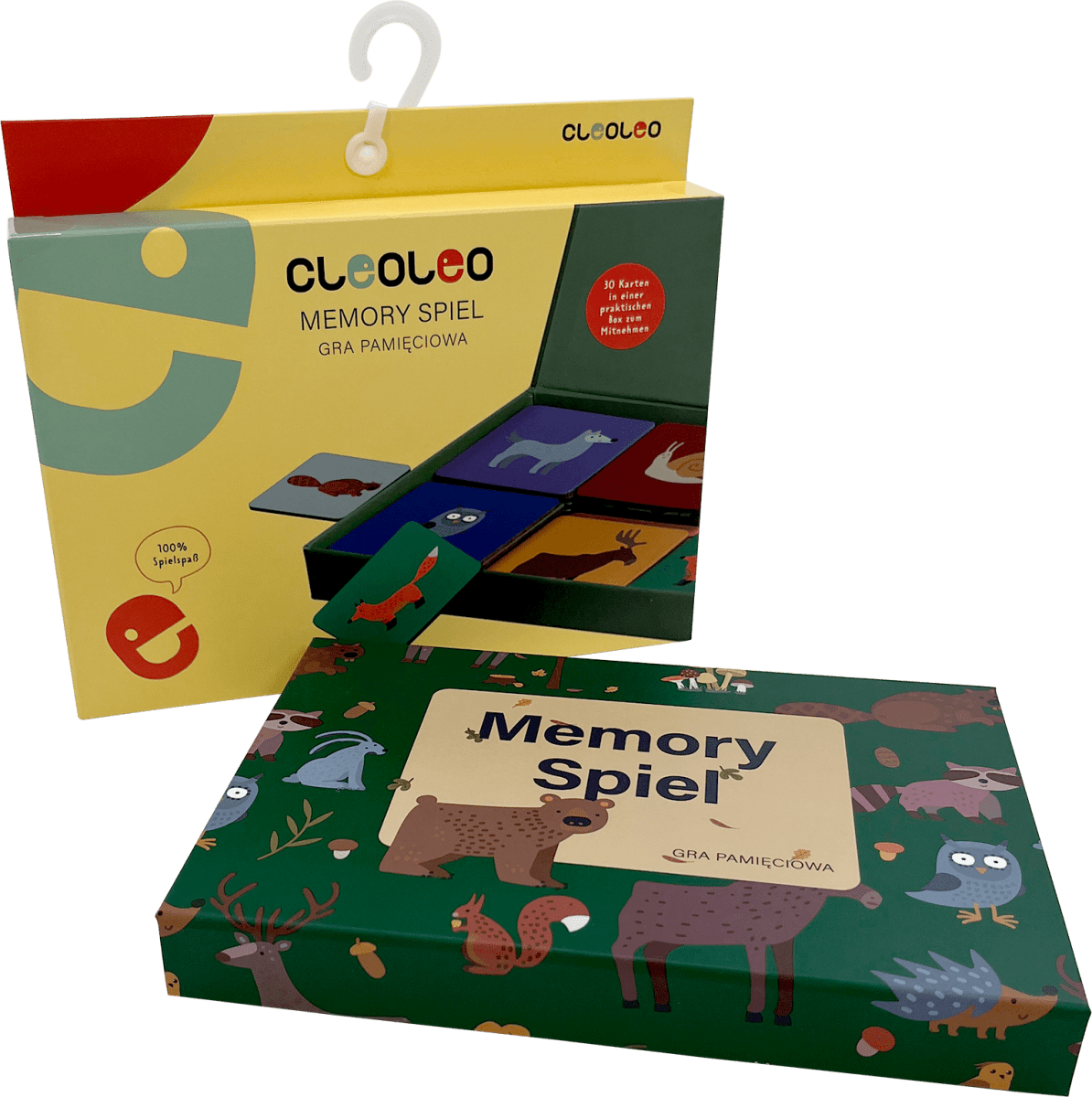 Cleoleo Memory Spiel Waldtiere, bunt, 1 St dauerhaft günstig online ...