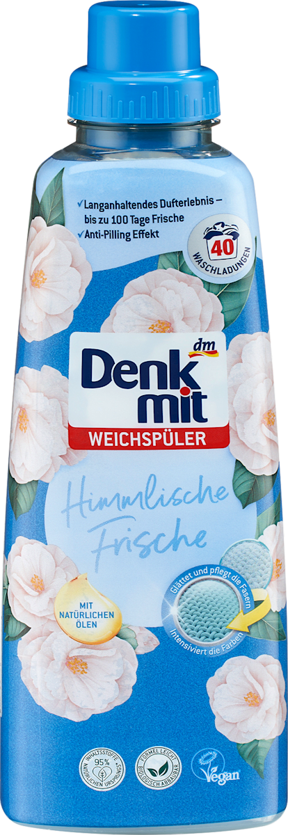 Denkmit Weichspüler Himmlische Frische, 40 Wl | dm.at