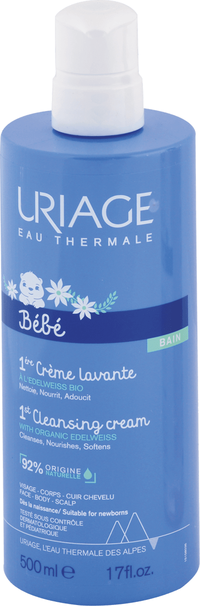 URIAGE EAU THERMALE Detský sprchovací krém Bébé, 500 ml | mojadm.sk