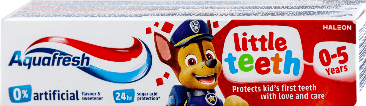 Aquafresh Детска паста за зъби Little Teeth, 3-5 години, 50 ml | dm България