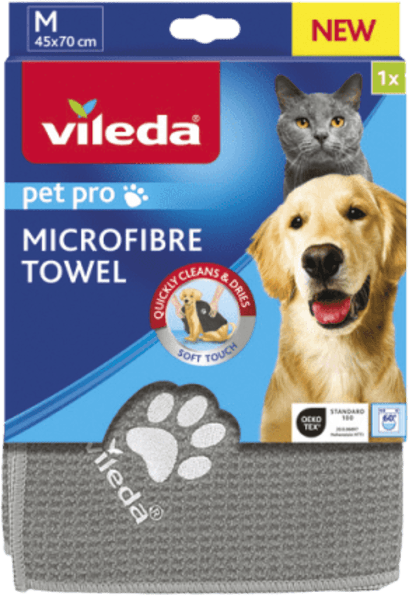 Vileda Pet ručník z mikrovlákna, 1 ks | dm.cz