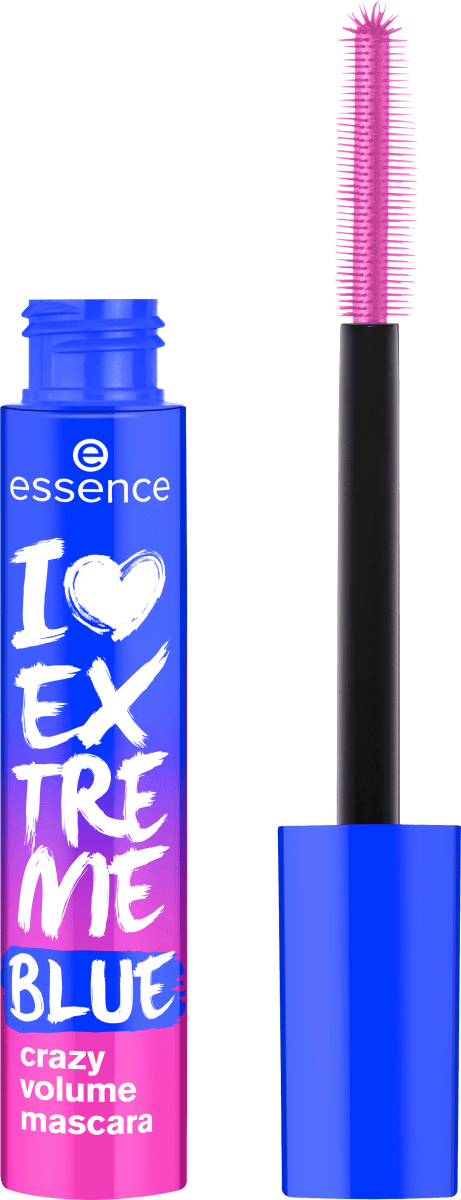 essence Mascara I Love Extreme Blue Crazy Volume, 12 ml dauerhaft ...