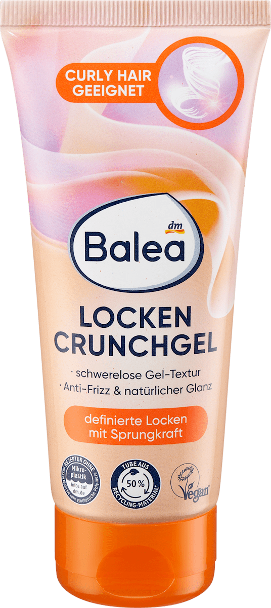 Balea Stylingový gél na kučeravé vlasy Locken Crunchgel, 100 ml | mojadm.sk