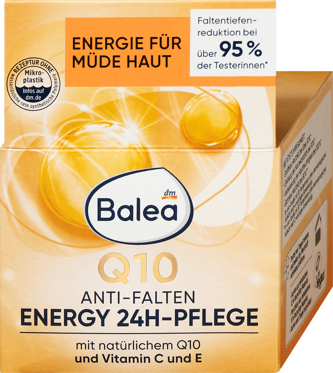 Balea Q10 ENERGY 24H negujuća krema za lice, 50 ml | dm.rs
