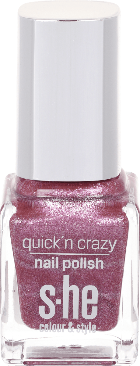 s-he colour&style quick'n crazy lak za nokte – 323/819, 7 ml | dm.hr