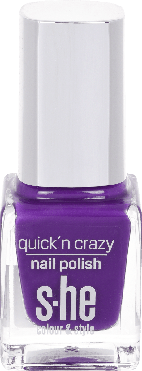 s-he colour&style quick'n crazy lak za nokte – 323/820, 7 ml | dm.hr