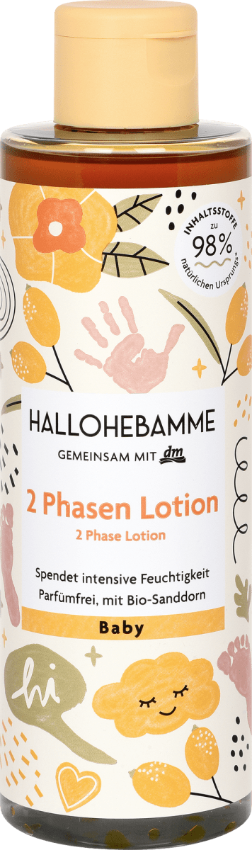 HALLOHEBAMME Baby dvofazni losion za tijelo, 200 ml | dm-drogeriemarkt.ba