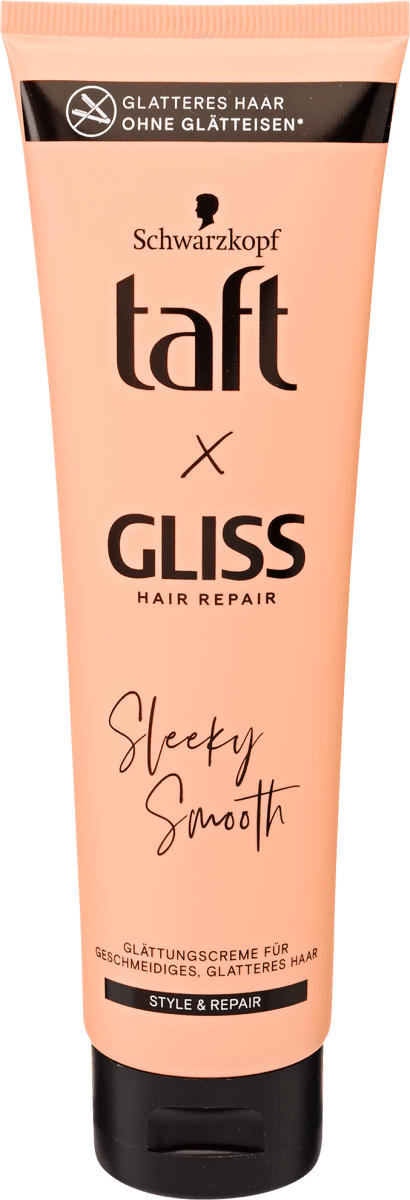 Schwarzkopf taft x Gliss Sleeky Smooth krema za ravnanje kose, 150 ml | dm-drogeriemarkt.ba