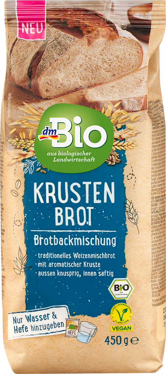 dmBio Backmischung Krustenbrot, 450 g dauerhaft günstig online kaufen ...