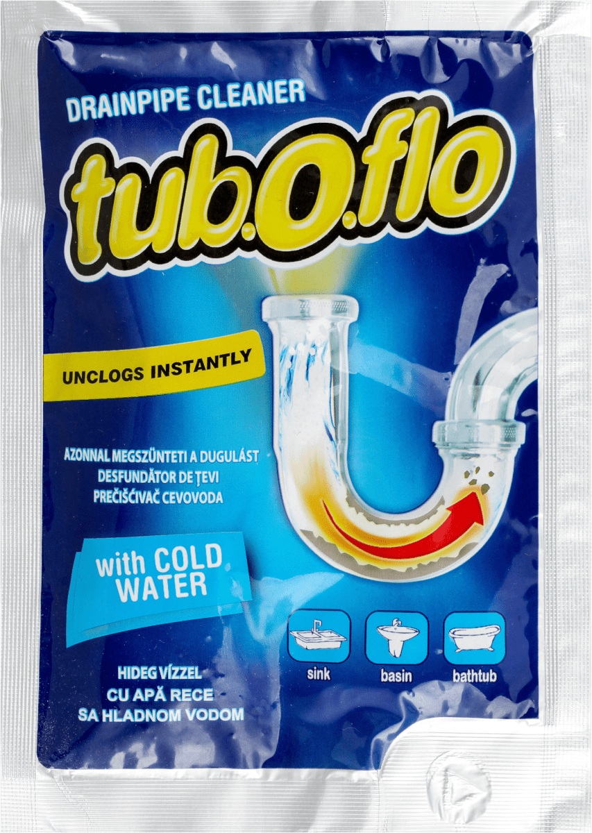 tub.O.flo Sredstvo za otpušavanje odvoda - hladna voda, 55 g | dm.rs
