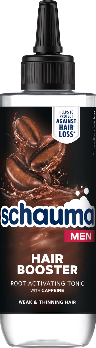 schauma Koffeines hajtonik Hair Booster férfiaknak, gyenge és ...