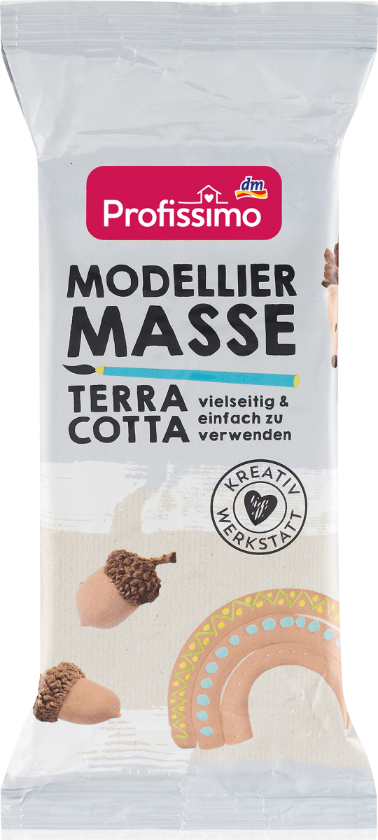 Profissimo Profissimo Modelliermasse terracotta, 500 g dauerhaft ...