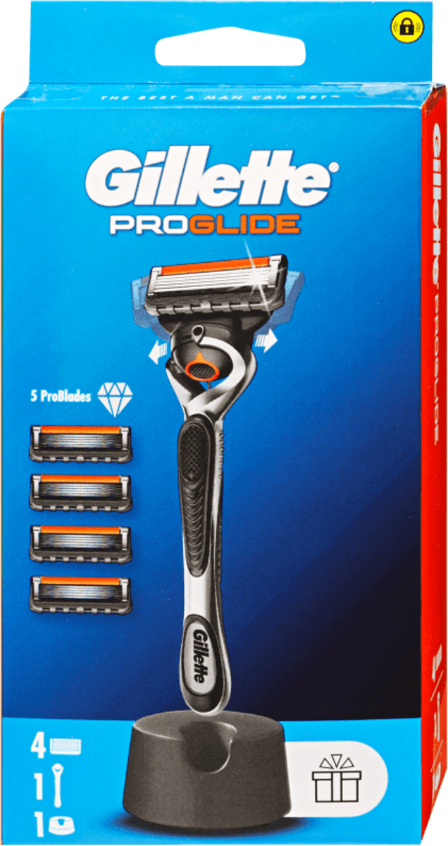 Gillette Proglide brijač sa stalkom + 4 britvice, 1 kom. | dm.hr