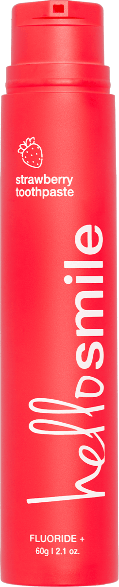 helloSMILE Pasta za zube – jagoda, 60 g | dm.hr