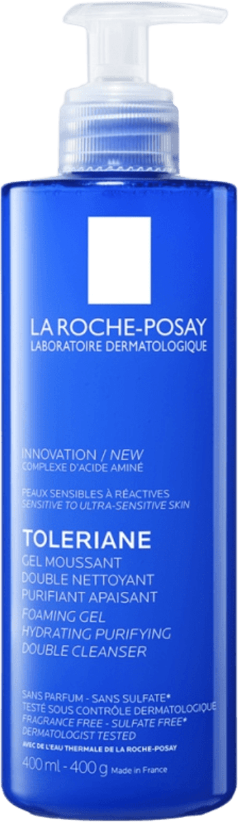 LA ROCHE-POSAY Toleriane pjenušavi gel za čišćenje lica, 400 ml | dm.hr