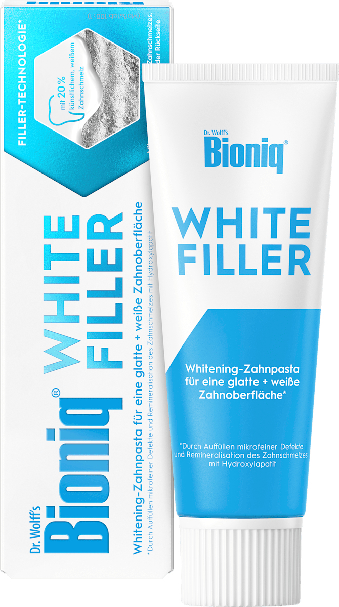 Bioniq® Zahnpasta White Filler, 75 ml dauerhaft günstig online kaufen ...