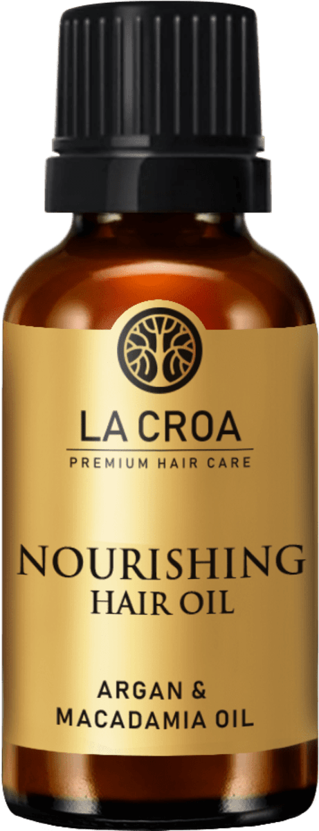 LA CROA Hranljivo olje za lase Argan & Macadamia Oil, 20 ml | dm.si