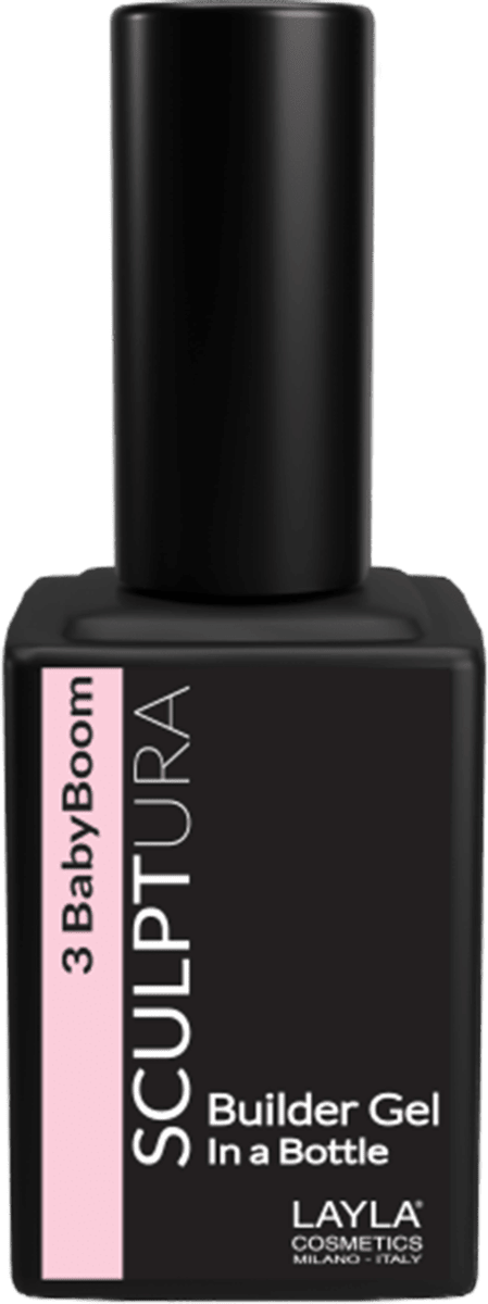 LAYLA COSMETICS Smalto SCULPTURA Builder Gel In a Bottle - n. 3, 10 ml ...