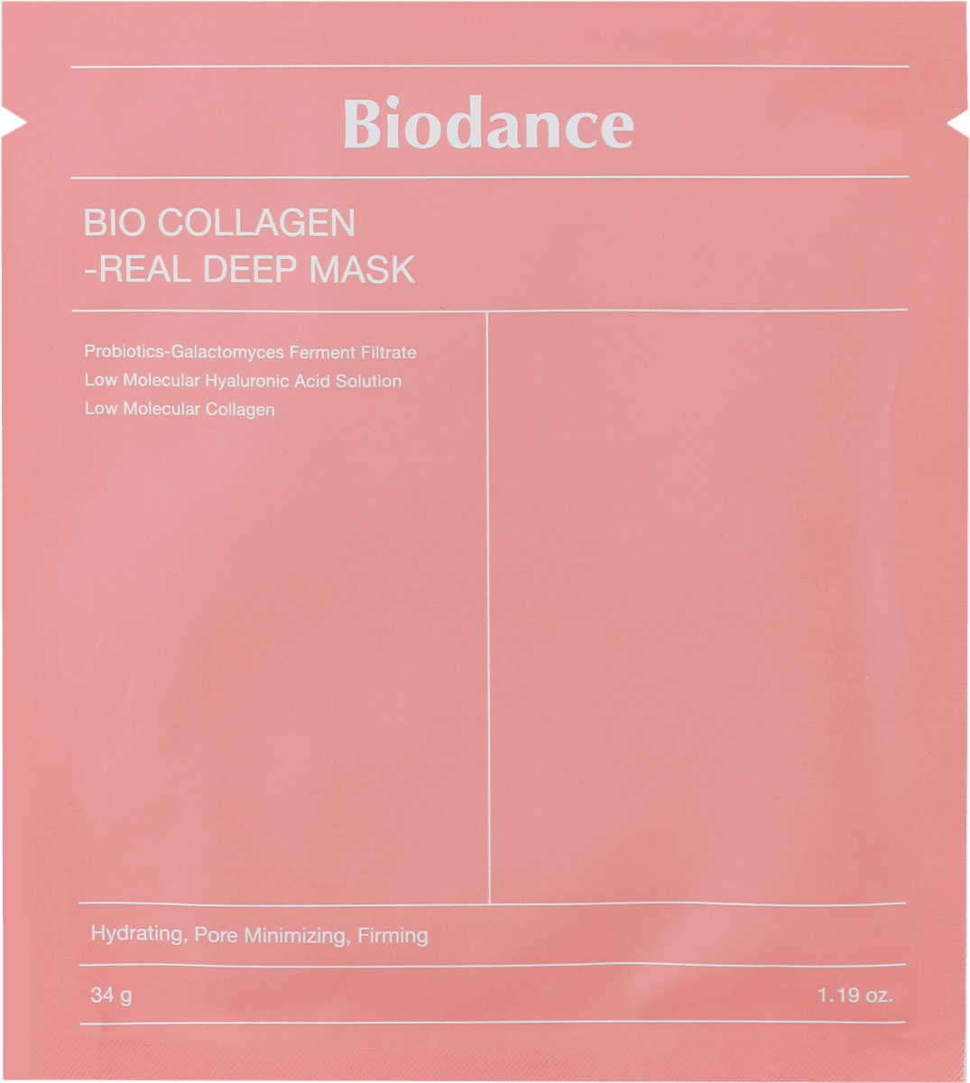 Biodance BIO COLLAGEN REAL DEEP maska za lice, 34 g | dm.rs